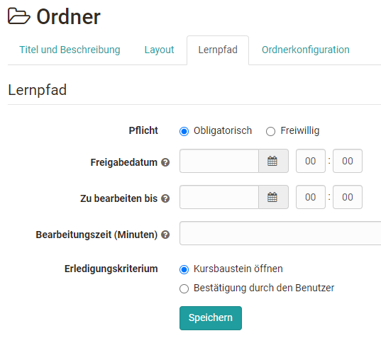 Lernpfad Kurs - OpenOlat Documentation