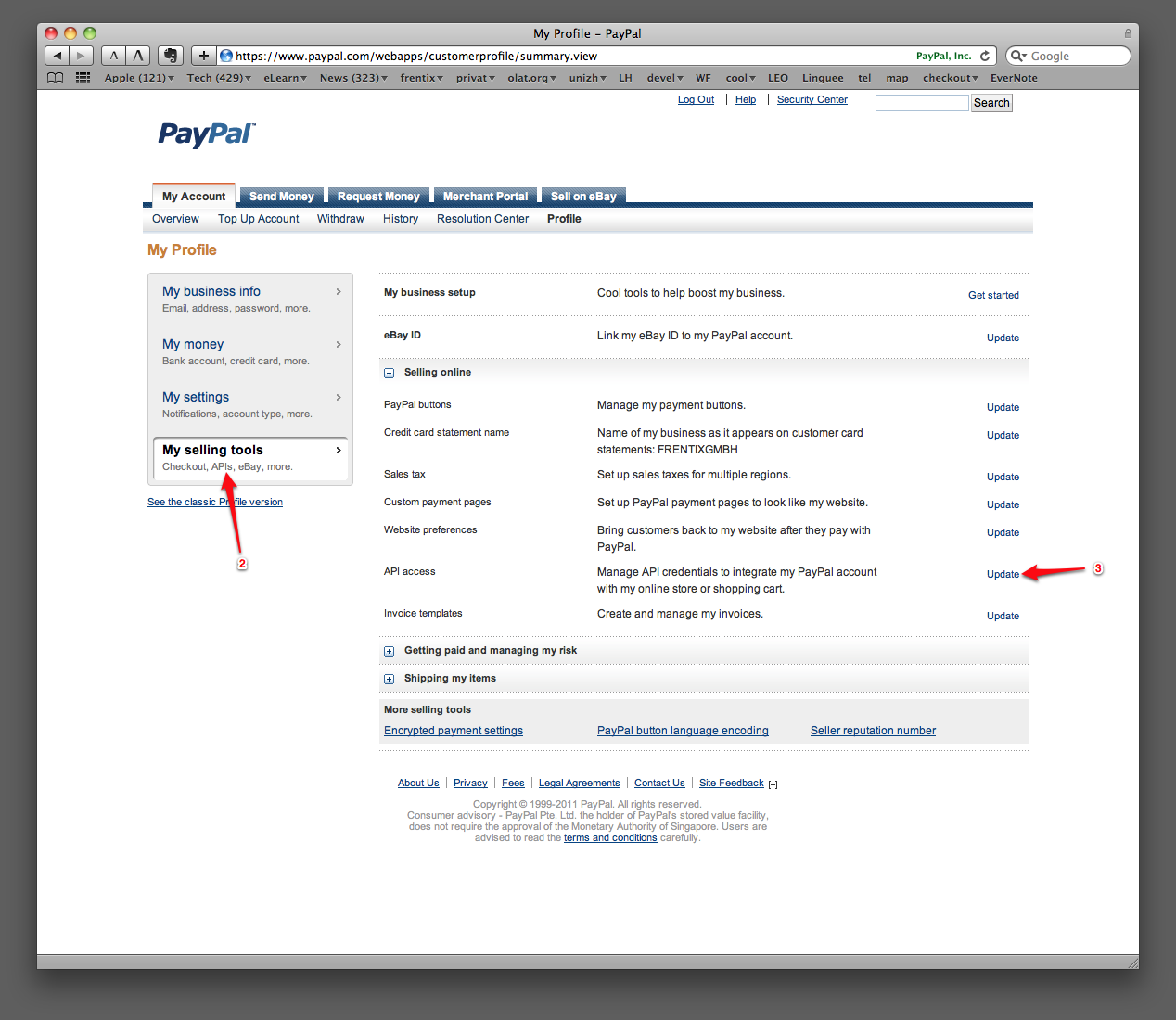 PayPal Configuration - OpenOlat Documentation