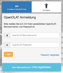Guest access - OpenOlat Documentation